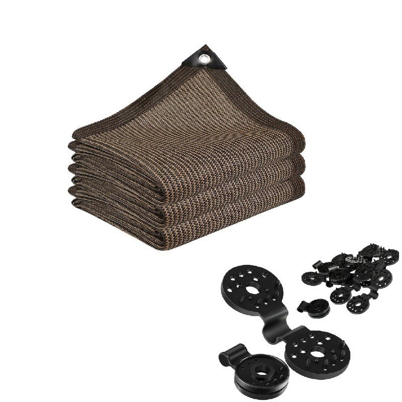 Garden Shade Cloth with 20PCS Shade Cloth Clips、Sturdy Durable Sunblock ...