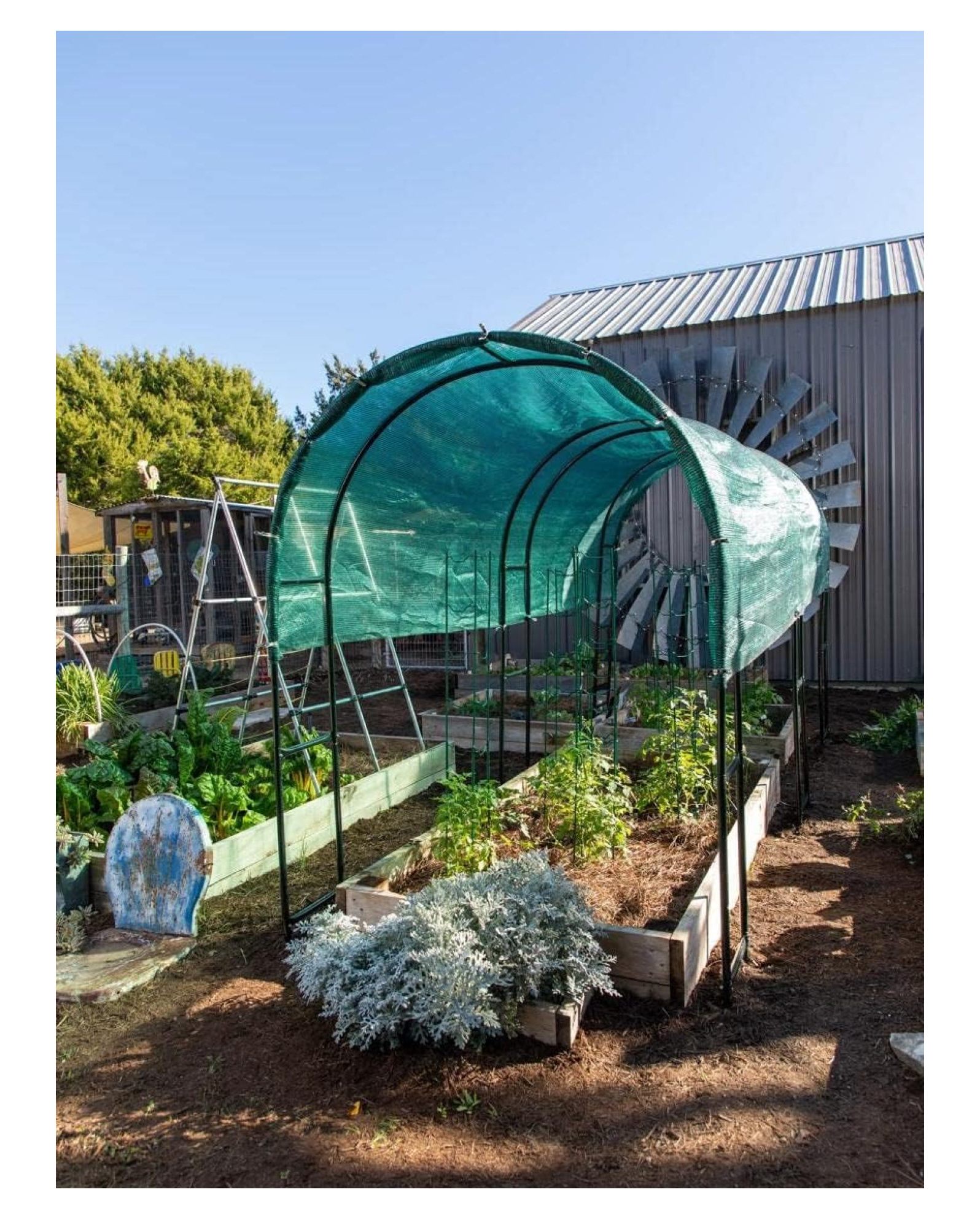 Garden Shade Fabric | 10.5 ft x 15 ft UV Stabilized Fabric for ...