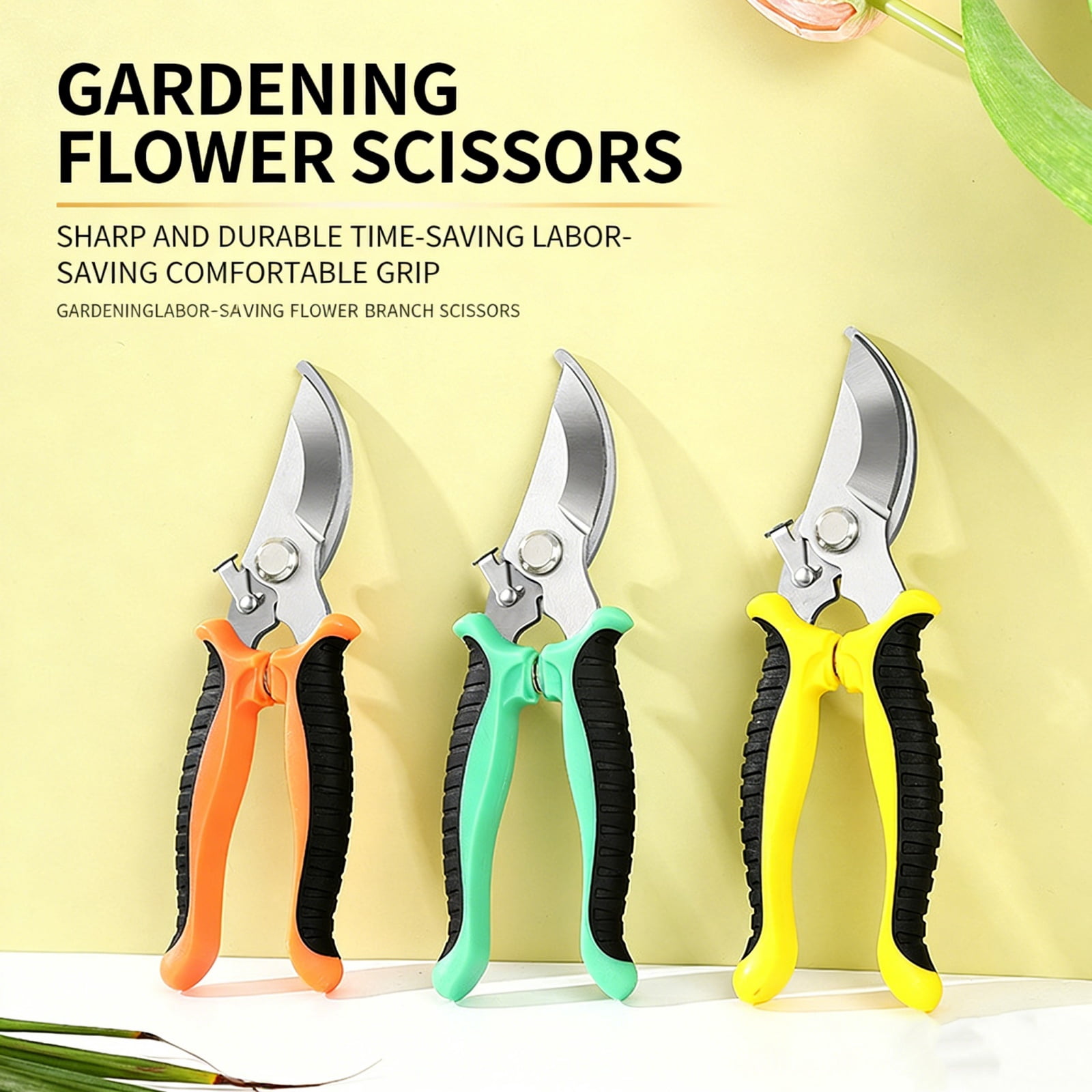 Garden Shears Pruning Garden Clippers, Bulk Bypass Pruner Heavy Duty ...