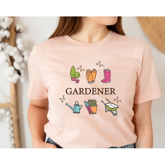 Garden Shirt, Gardener Shirt, Gardening Shirt, Garden Love, Botanical ...