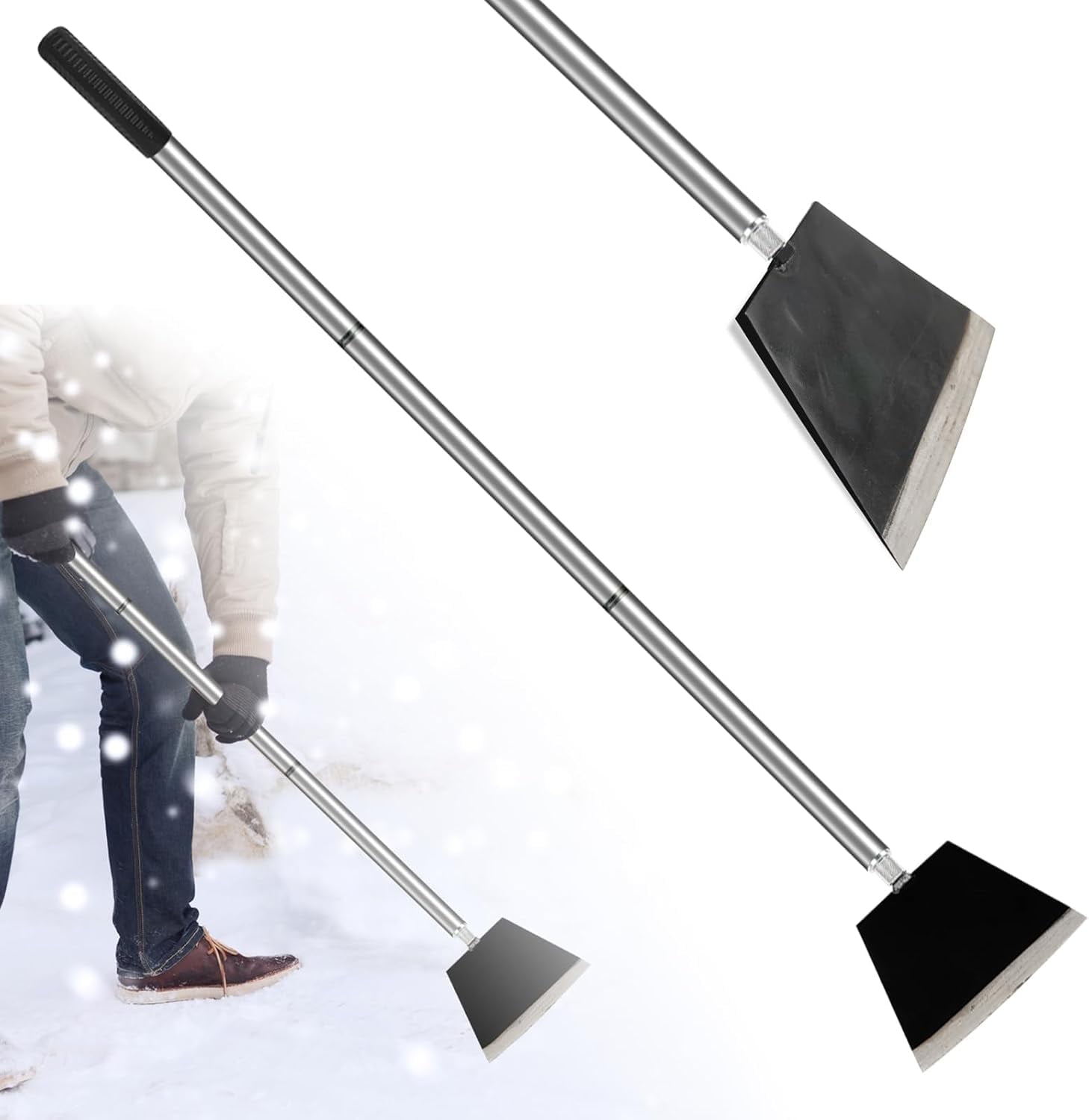 Garden Shovel, Floor Cleaning Scraper Tool, Snow Shovel Ice Scraper, 47 ...