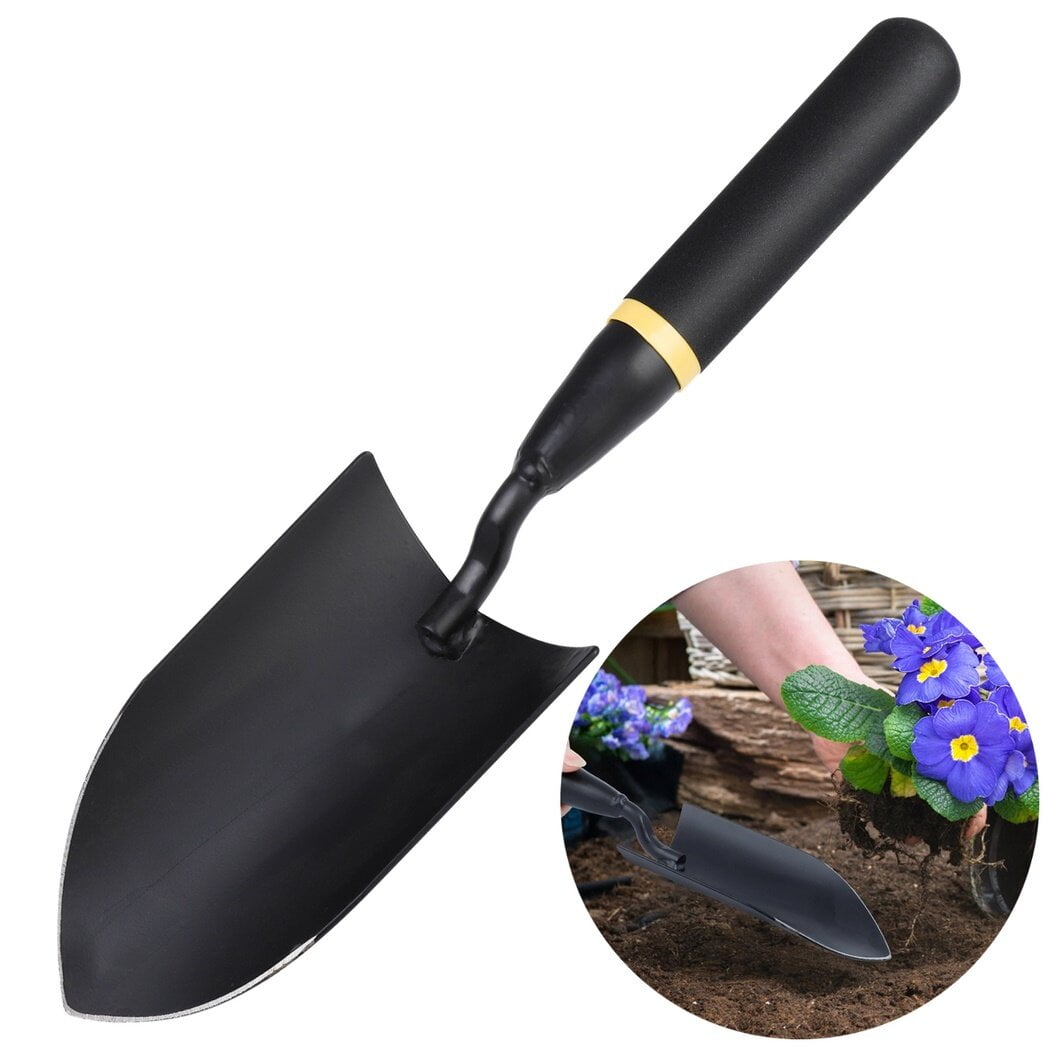 Garden Shovel, Heavy Duty Gardening Hand Trowel, Carbon Steel Garden ...