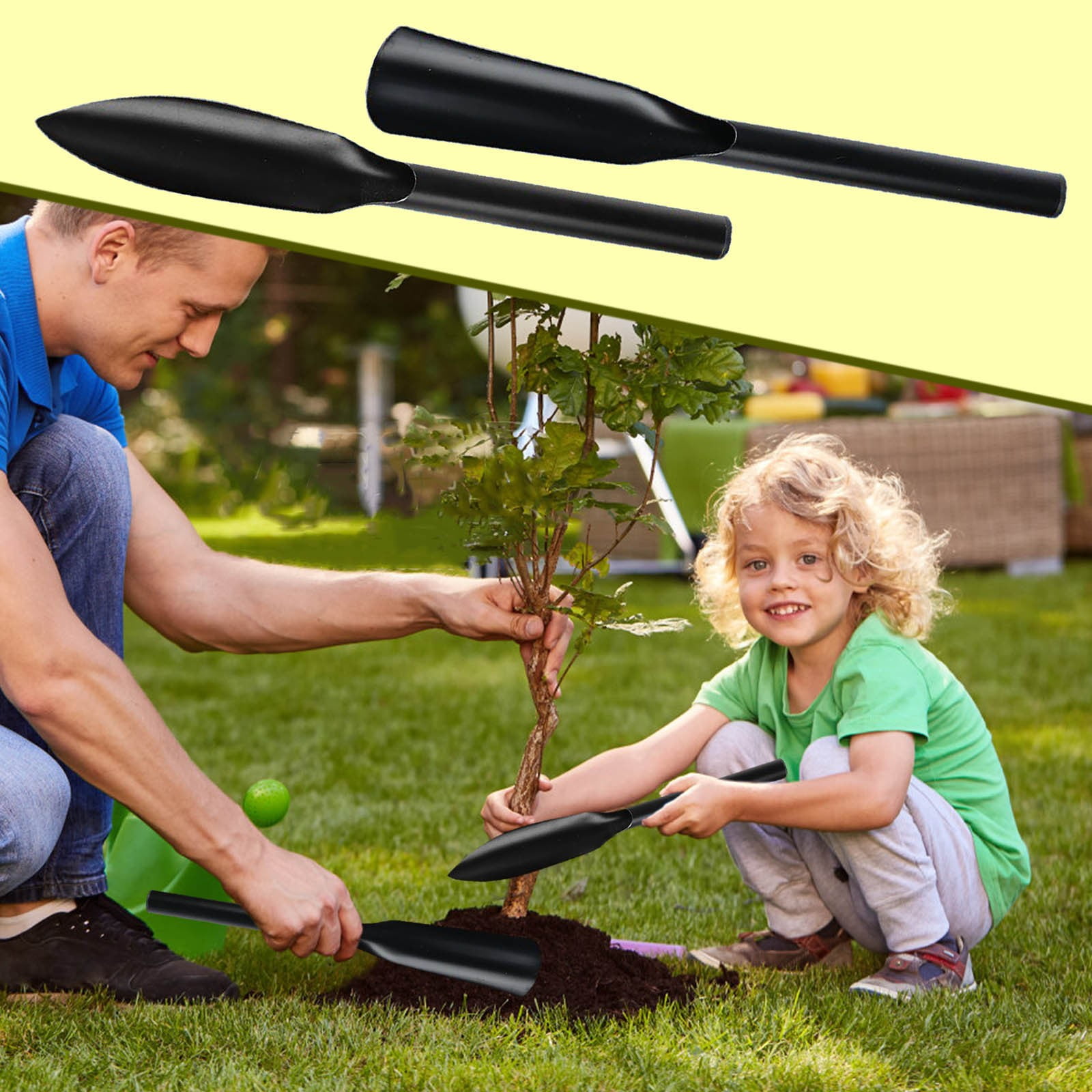 Garden Shovel Stainless Steel Hand Trowel Set | Heavy Duty Gardening ...