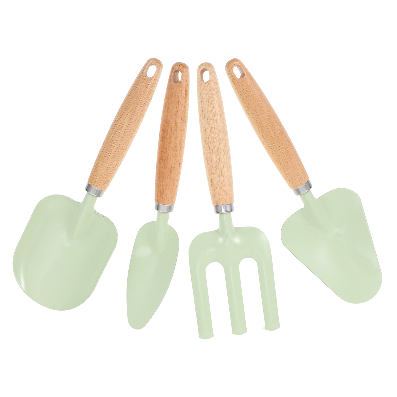Iron Wrought Planting Tool Garden Shovel Turning Soil Harrow Kids ...