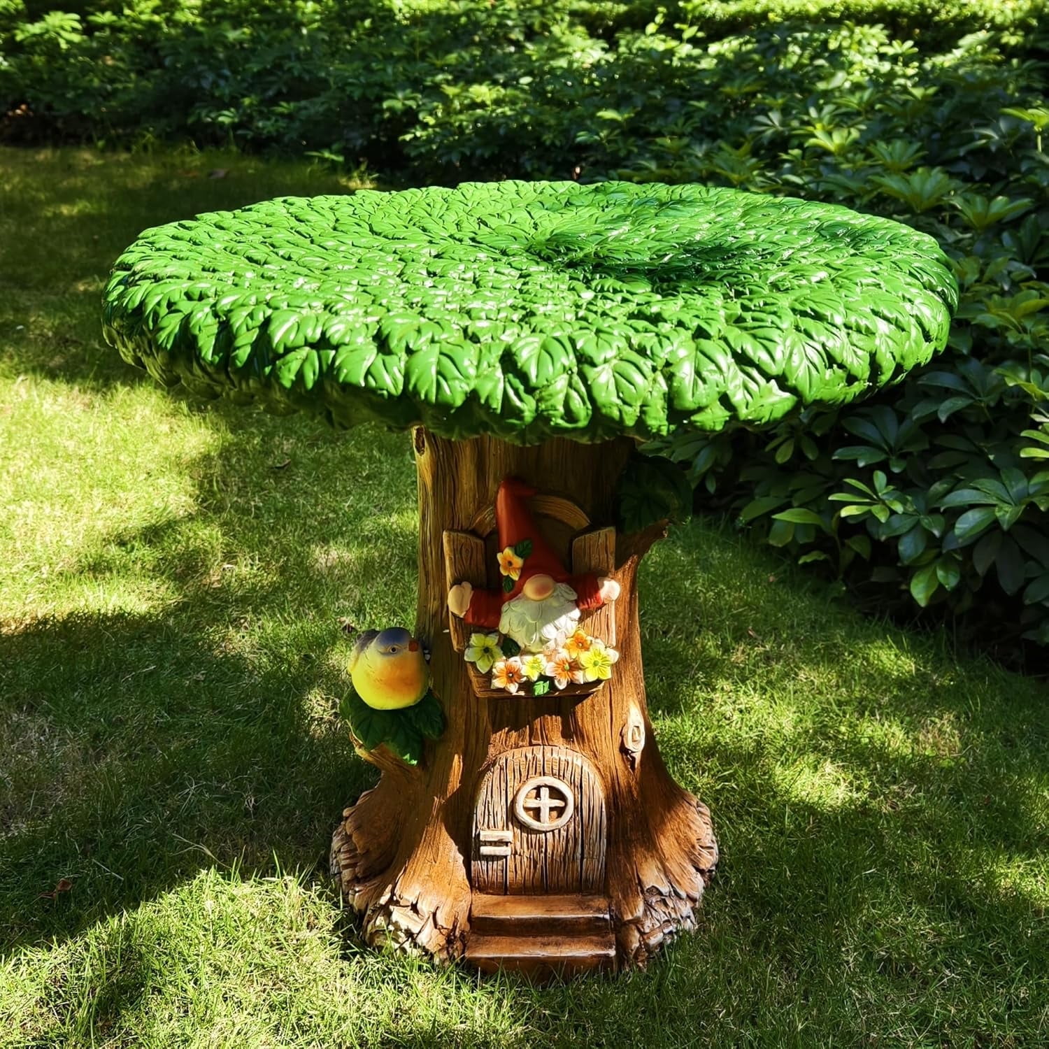 Garden Side Table Multifunctional Treehouse Tree House Cottage ...