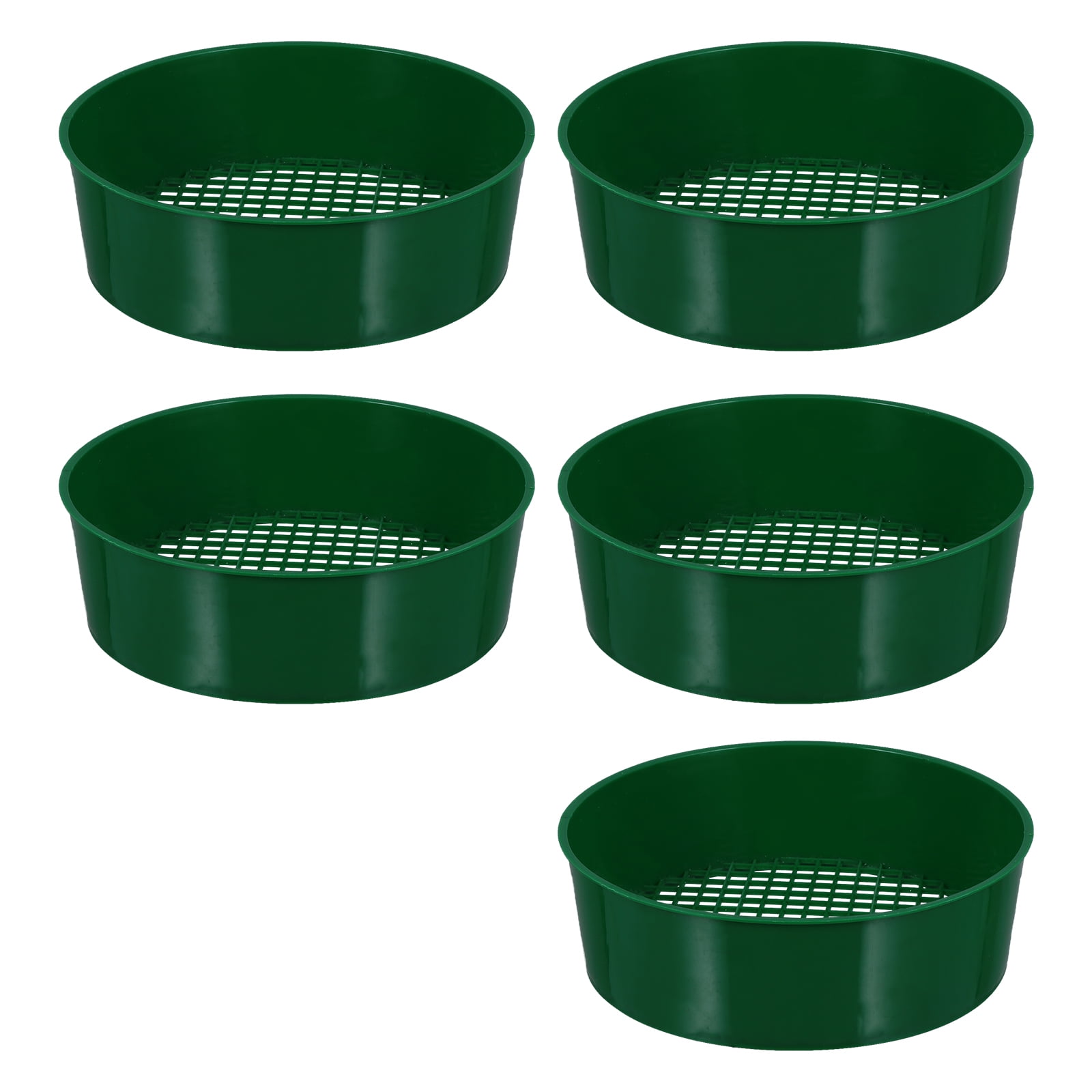 5pcs Garden Sieve Portable Sifter for Compost Soil Stone Mesh Gardening ...