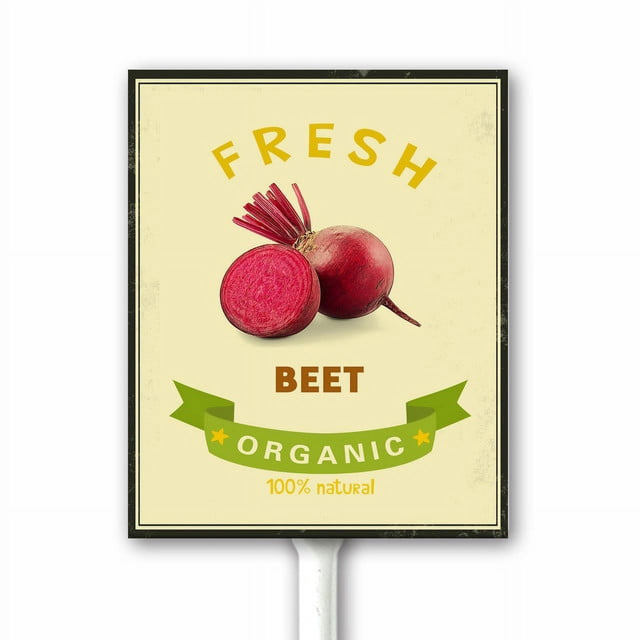 Garden Signs for Vegetable Beet Metal Plant Markers for Vegetable ...