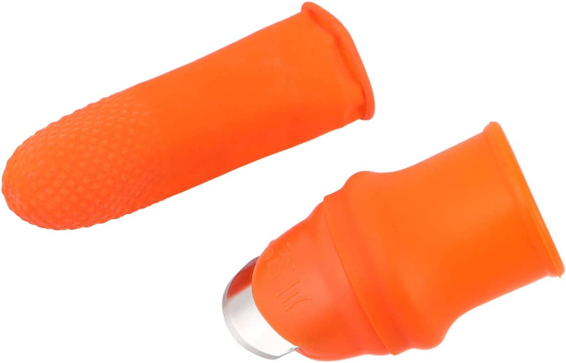 Garden Silicone Thumb Flat Knife, Separator Finger Knife Plucking Thumb ...