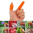 Garden Silicone Thumb Knife Tools- Separator Finger Knife Havesting ...