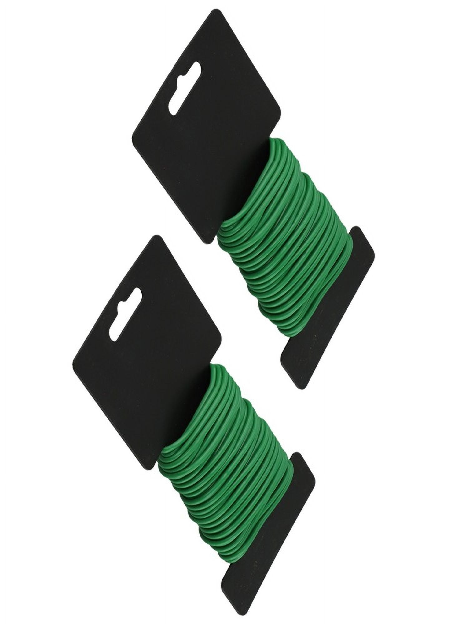Garden Soft Wire Tie Plant Support Coil 2pcs Set - Flexible Climbing ...