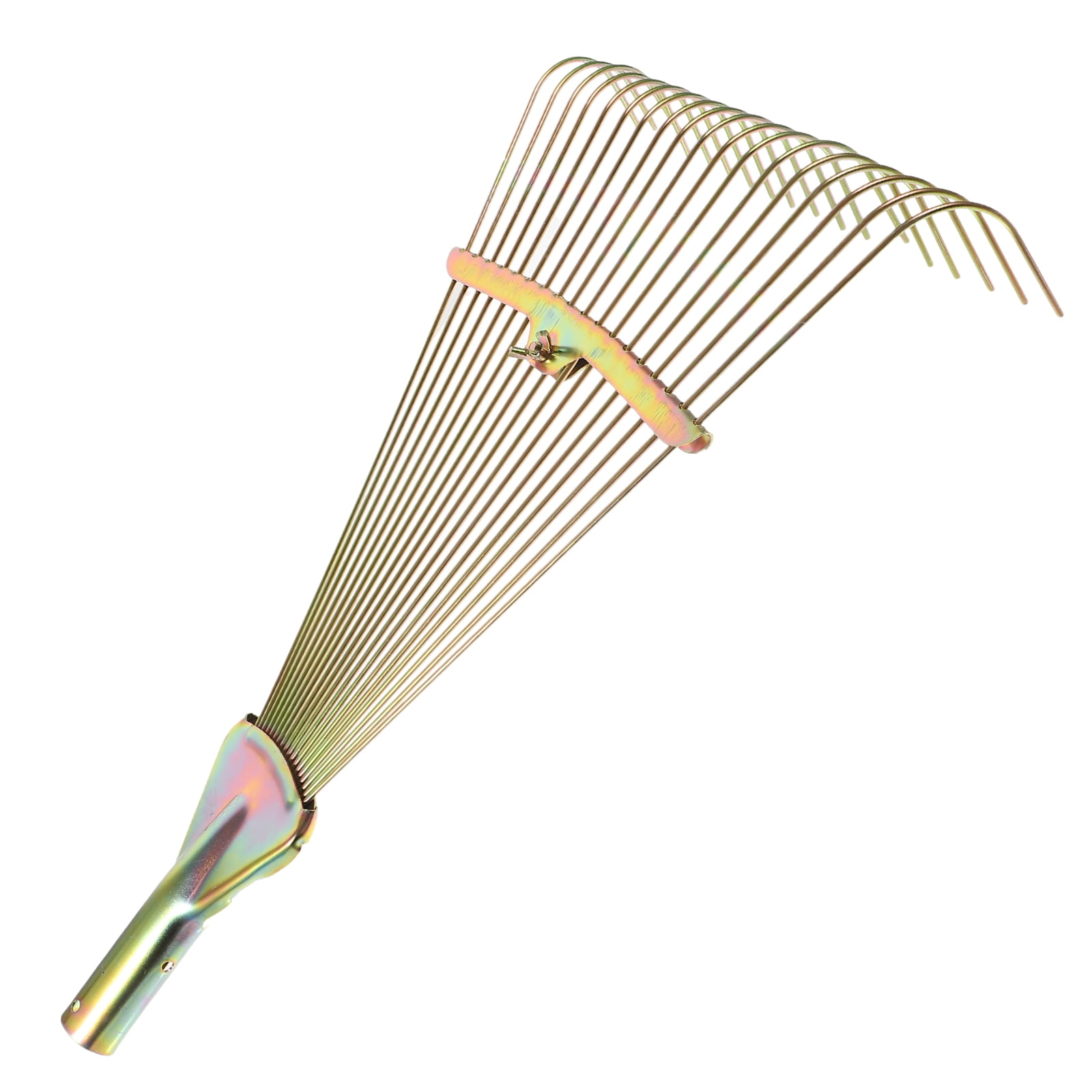 Garden Soil Leaves Rake Garden Agricultural Tool Foldable Lawn Rake for ...