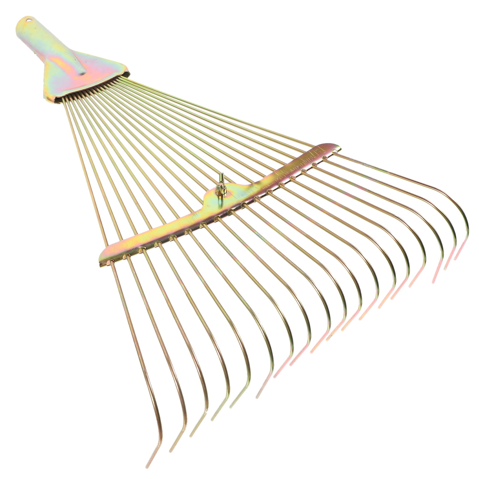 Garden Soil Leaves Rake Garden Agricultural Tool Foldable Lawn Rake for ...