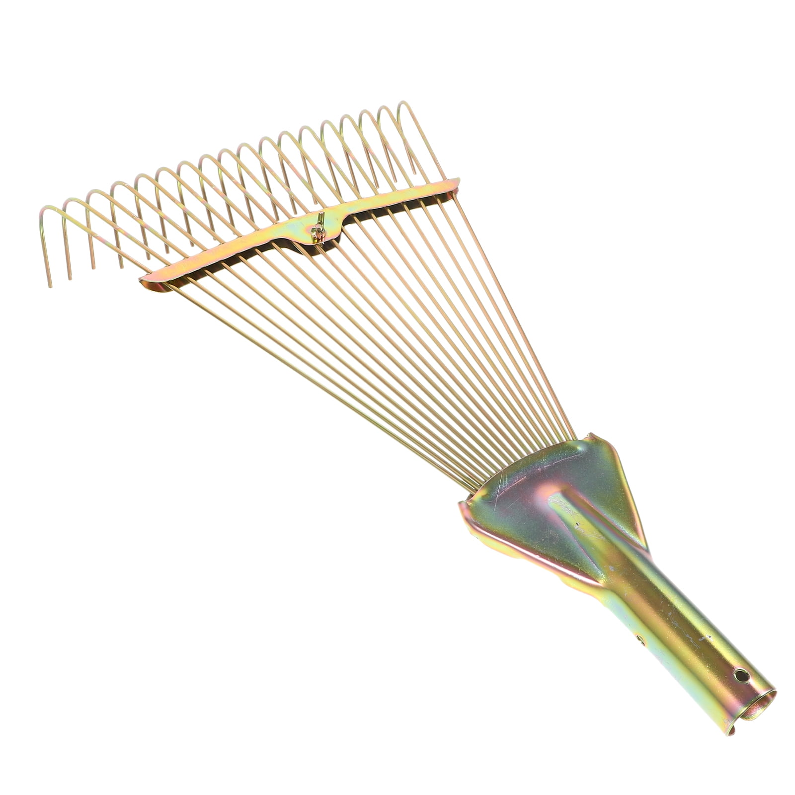 Garden Soil Leaves Rake Garden Agricultural Tool Foldable Lawn Rake for ...