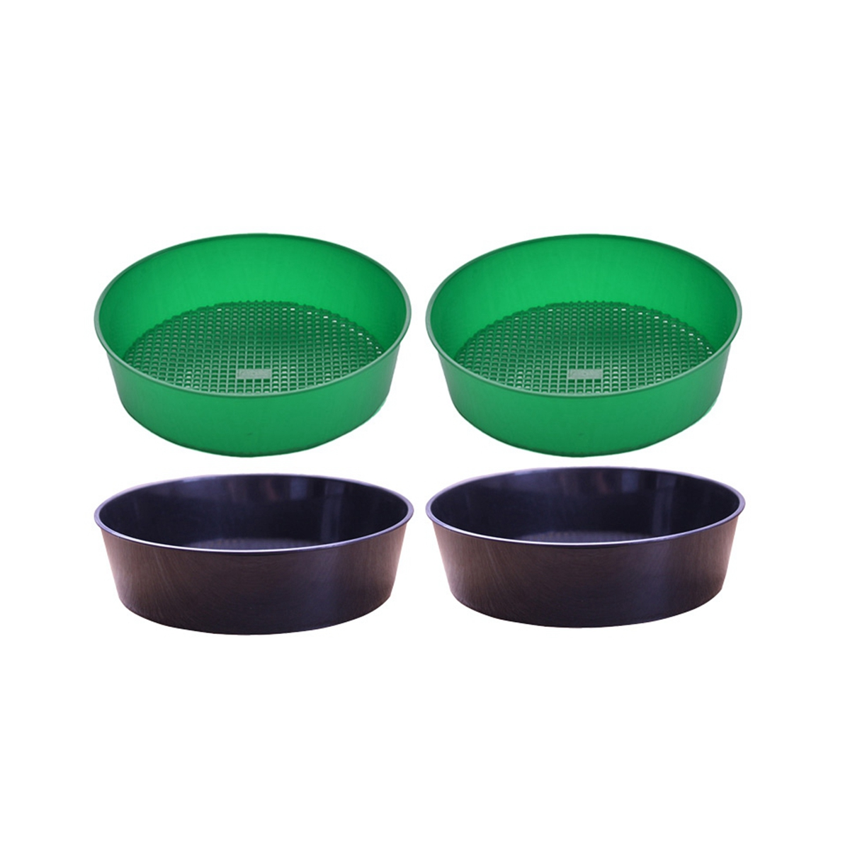 Garden Soil Sifter Garden Planter Filter Soil Sieve 4 Pack Rock Garden ...