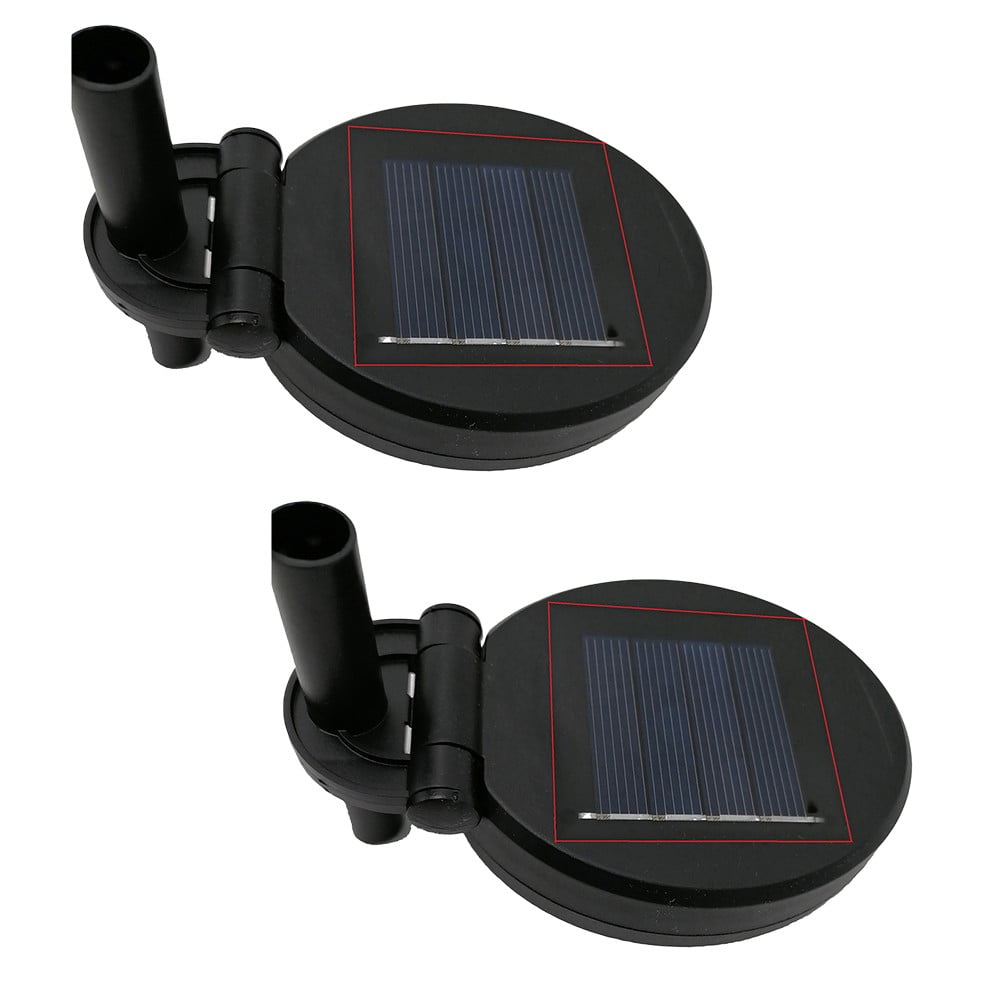 Garden Solar Powered Replacement Round LED Light Box Solar Battery Box ...