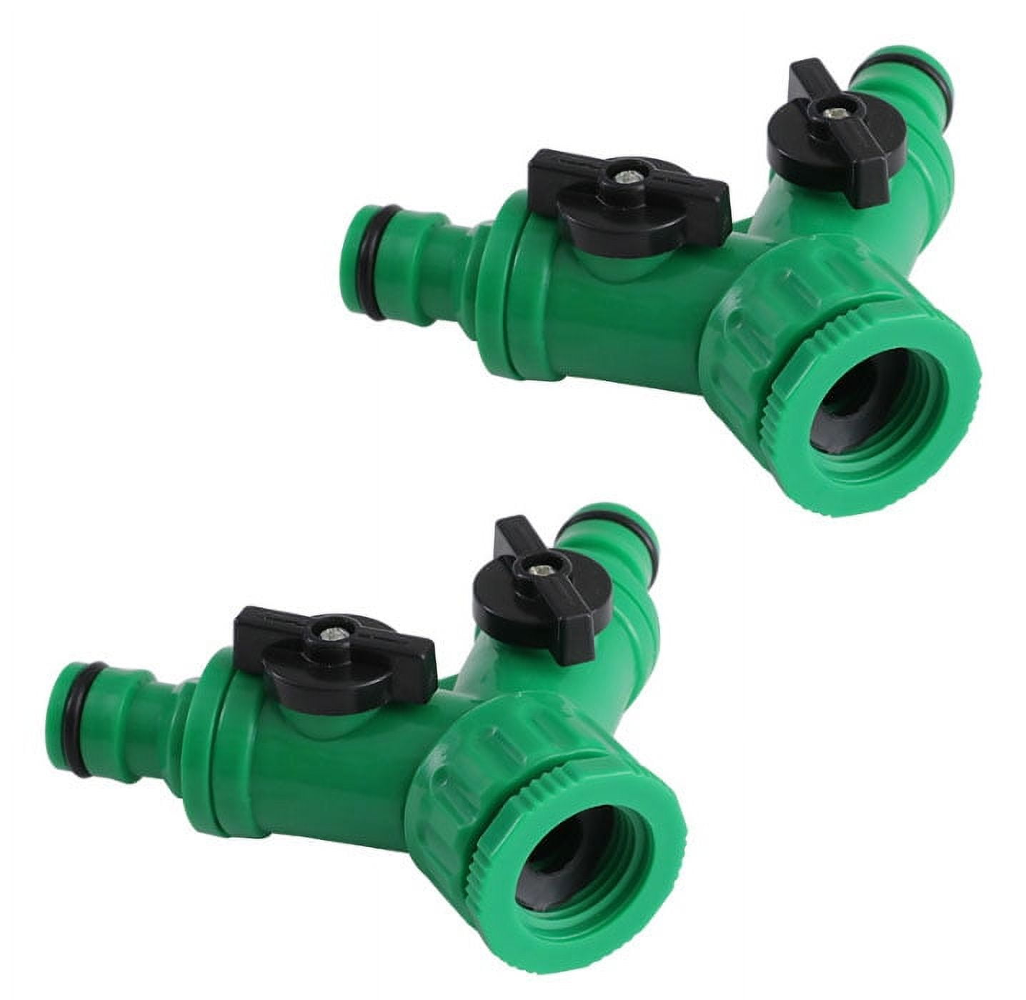 Garden Splitter 3 Way Y Connector with On/Off Tap for 20mm and 25mm ...