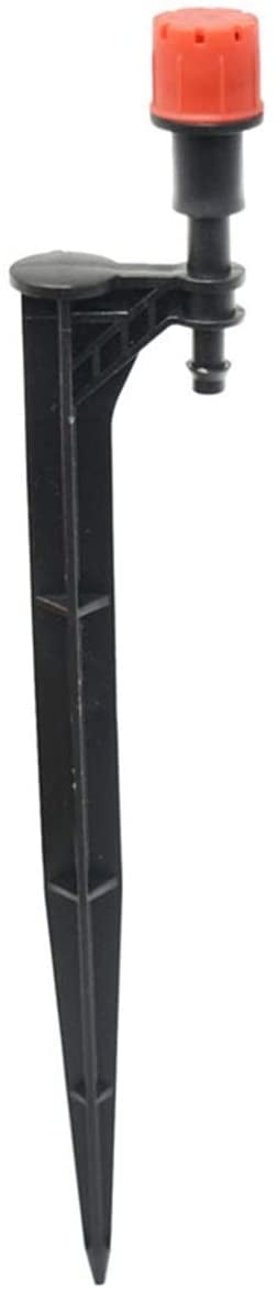 Garden Sprinkler 5 Pieces of Red Adjustable Nozzle Dripper with Stand ...