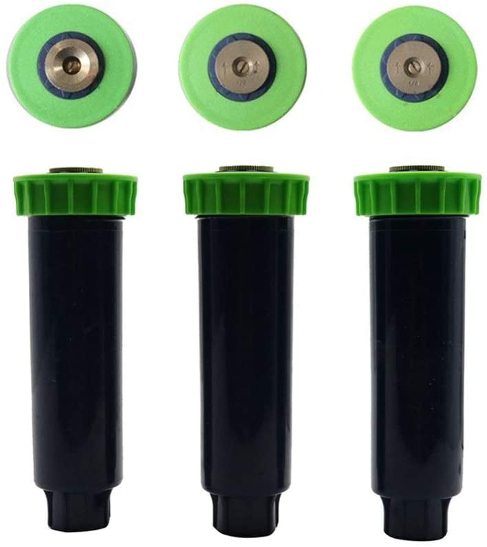 Garden Sprinkler 90-360 Degree Pop Up Sprinklers Plastic Lawn Watering ...