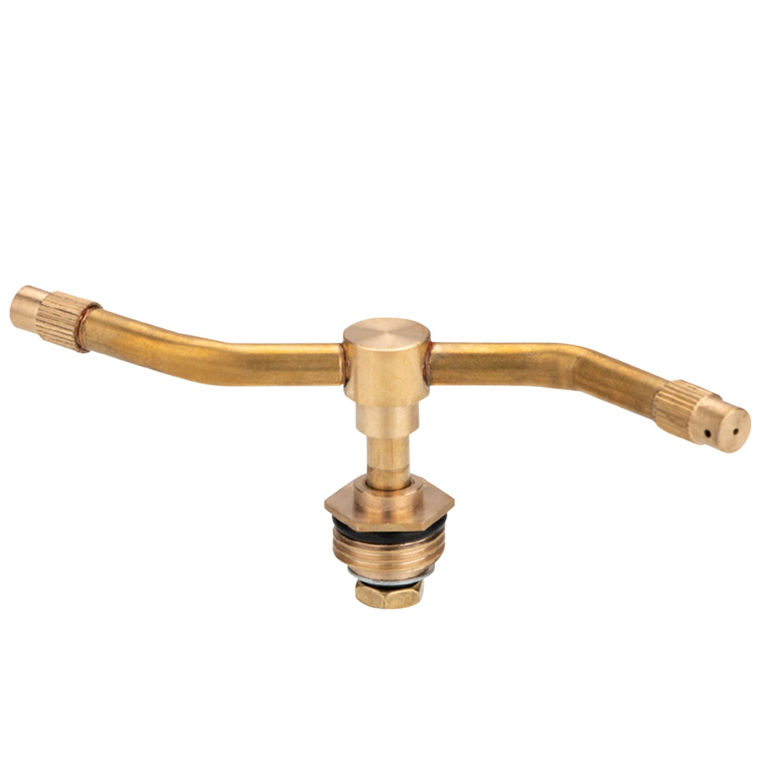 Garden Sprinkler Automatic Rotation Spray Arm Brass Watering Nozzle ...