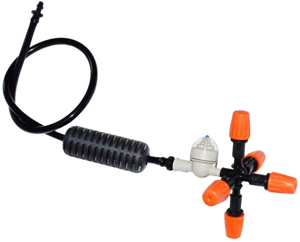 Garden Sprinkler Cross Anti-drip Mist Nozzle Connector Atomizing Nozzle ...