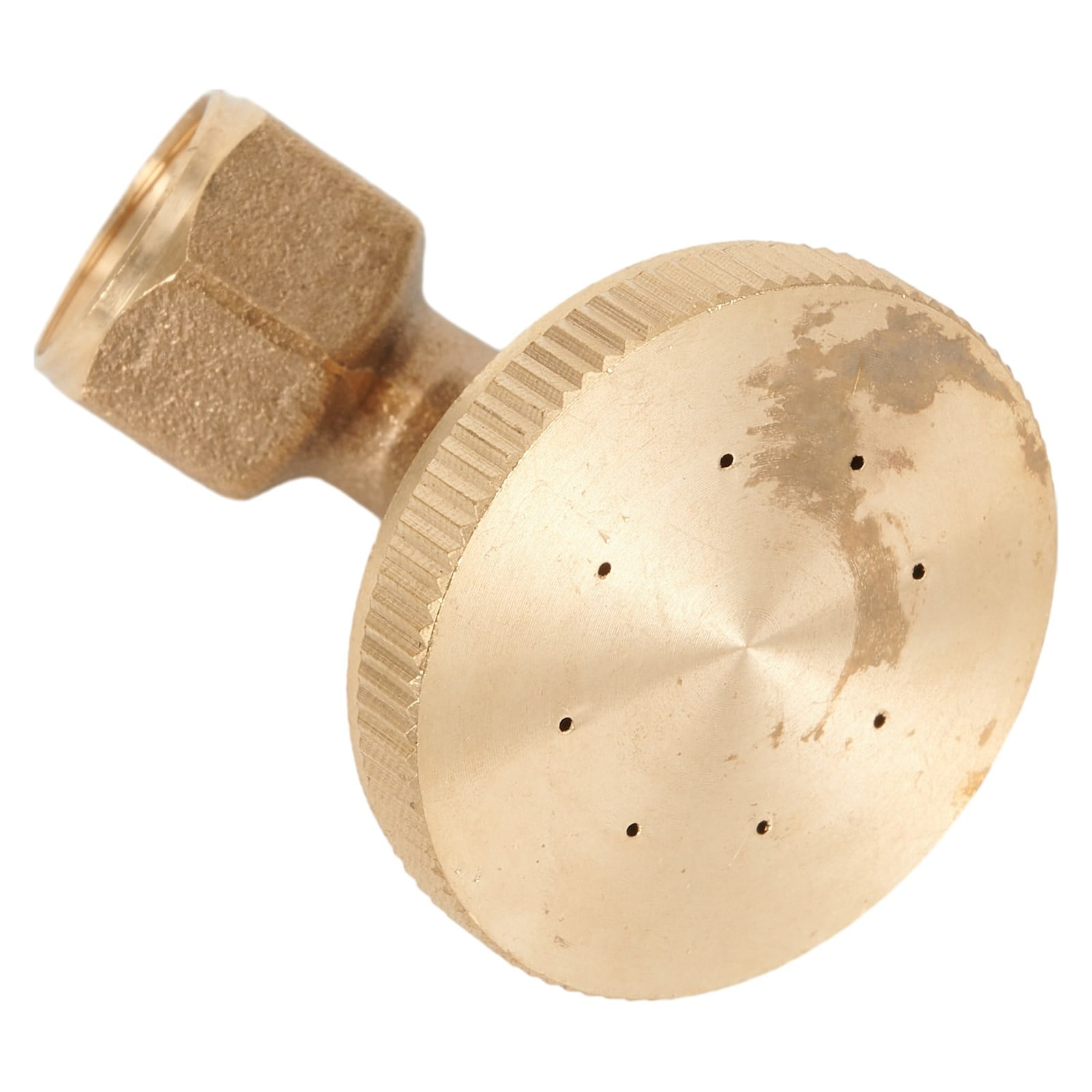 Garden Sprinkler Faucet Spray Head Adjustable Brass Sprayer Nozzle with ...