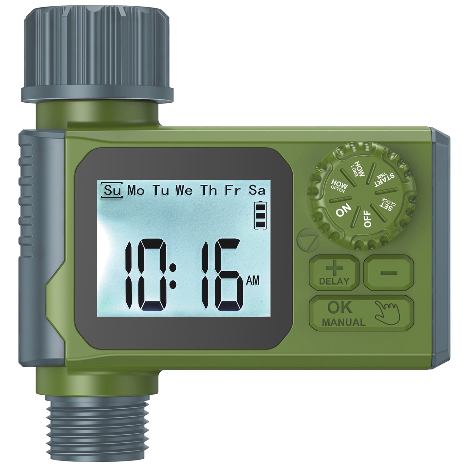 Garden Sprinkler Timer, Garden Hose Water Timer Digital Programmable ...