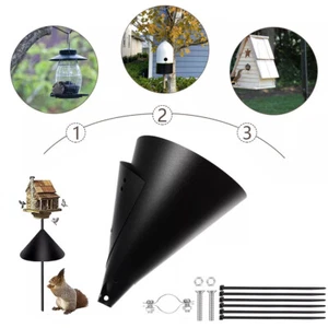 Garden Squirrel Baffle Practical Hood Bezel Bird Feeders For Outdoors ...
