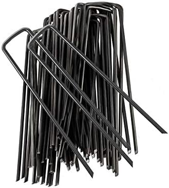 Garden Stakes, Ground Anchors Pegs U Shaped Garden Staples Pins Spikes ...