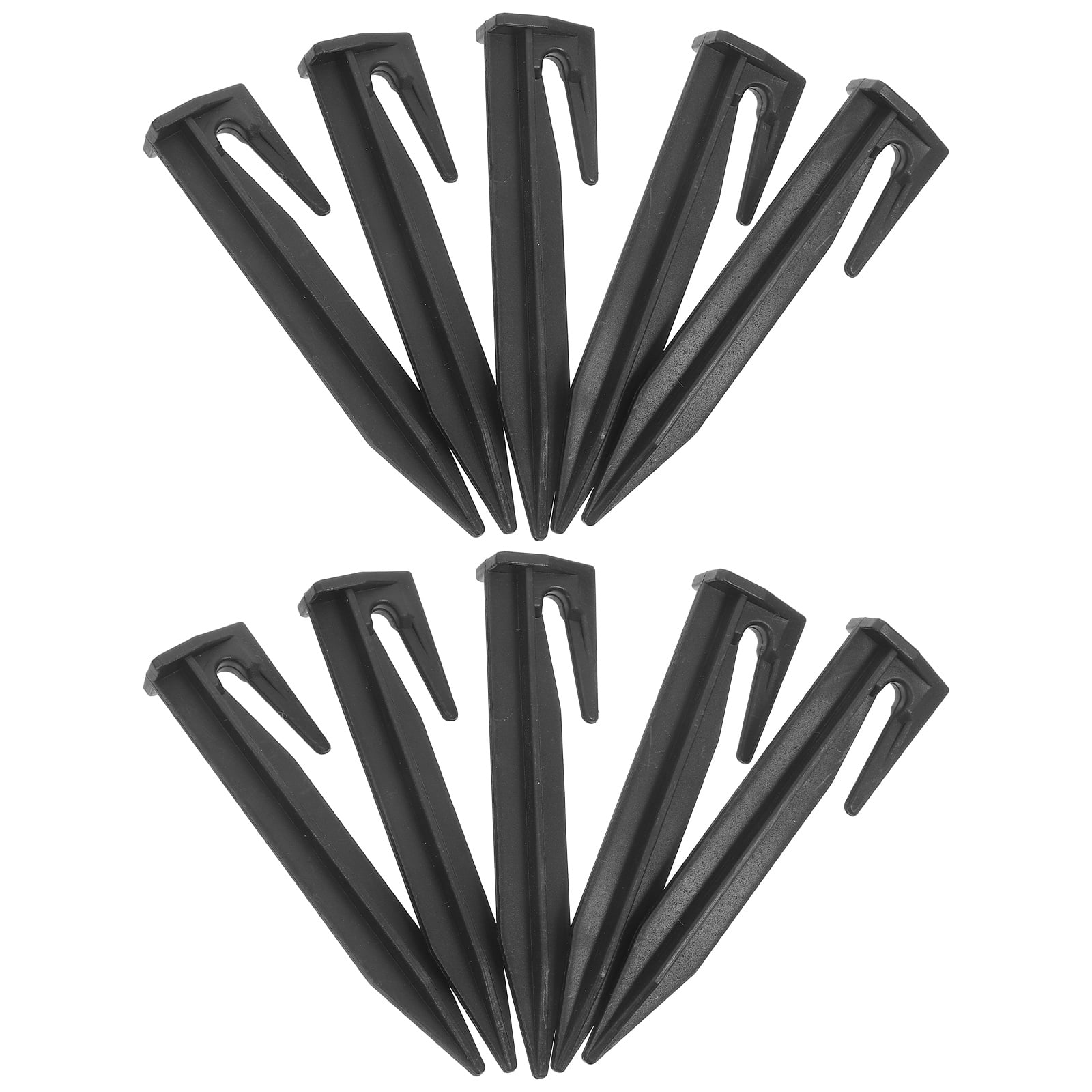 Black Tent Stakes Made of ABS for Fixing Tents Offer Stable Support and ...