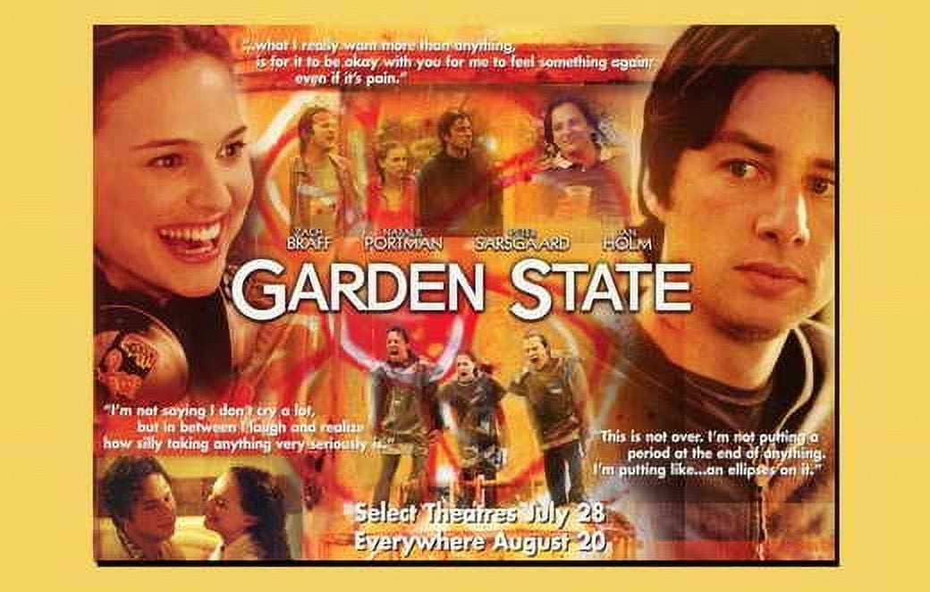 Garden State Movie Poster Print (11 x 17) - Item # MOVCE6729 - Walmart.com