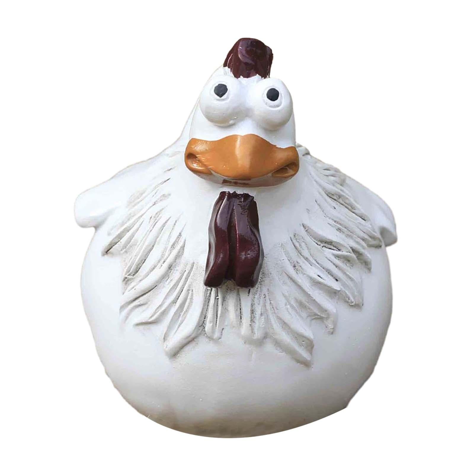 Garden Statue Animal Ornament Funny Waterproof Figurine Outdoor Statue ...