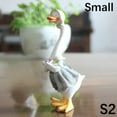 Garden Statue Resin Duck Craft Figurines Duck Family Member Courtyard ...
