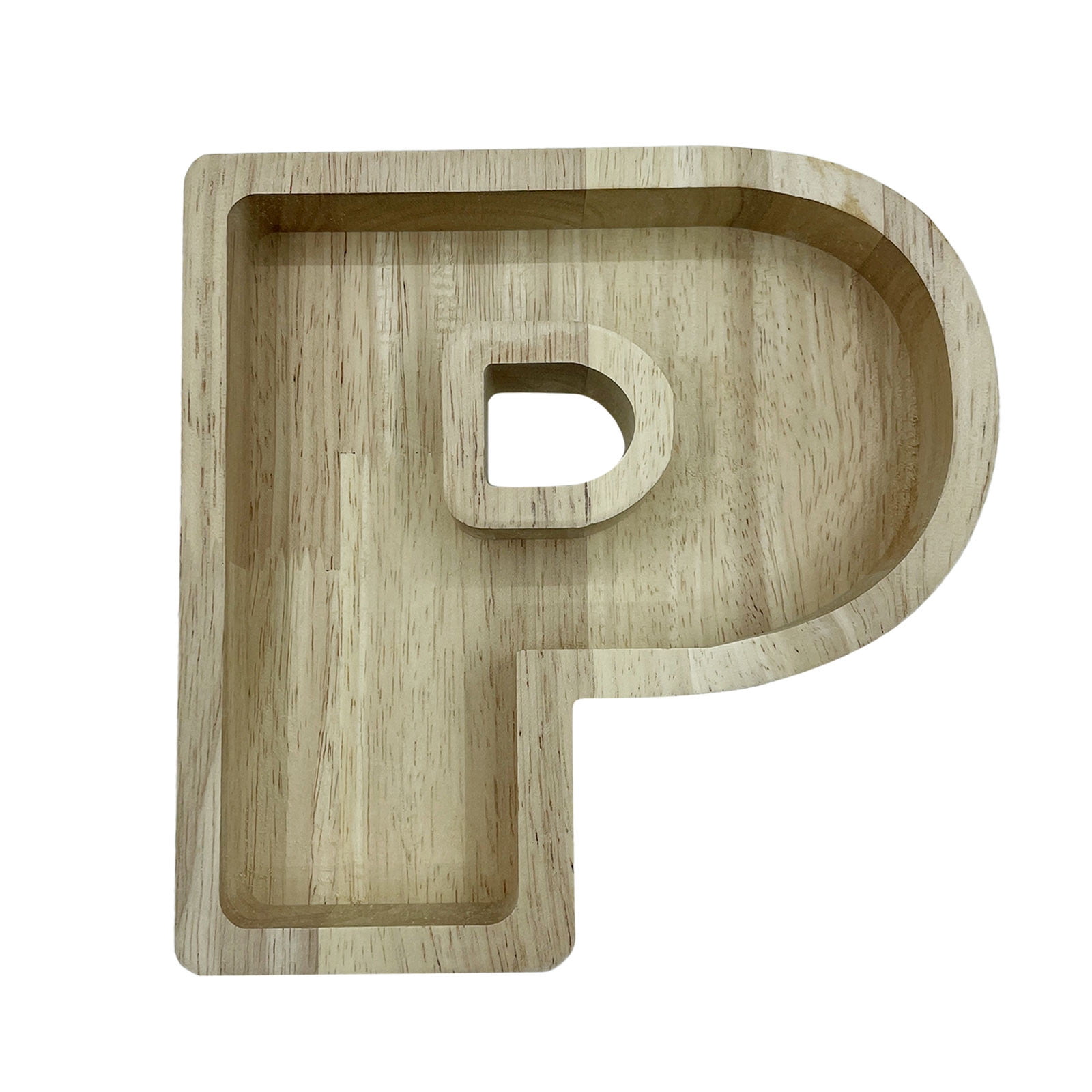 Garden Statues Outdoor Creative Wooden Letter Shaped Wall Mounted ...