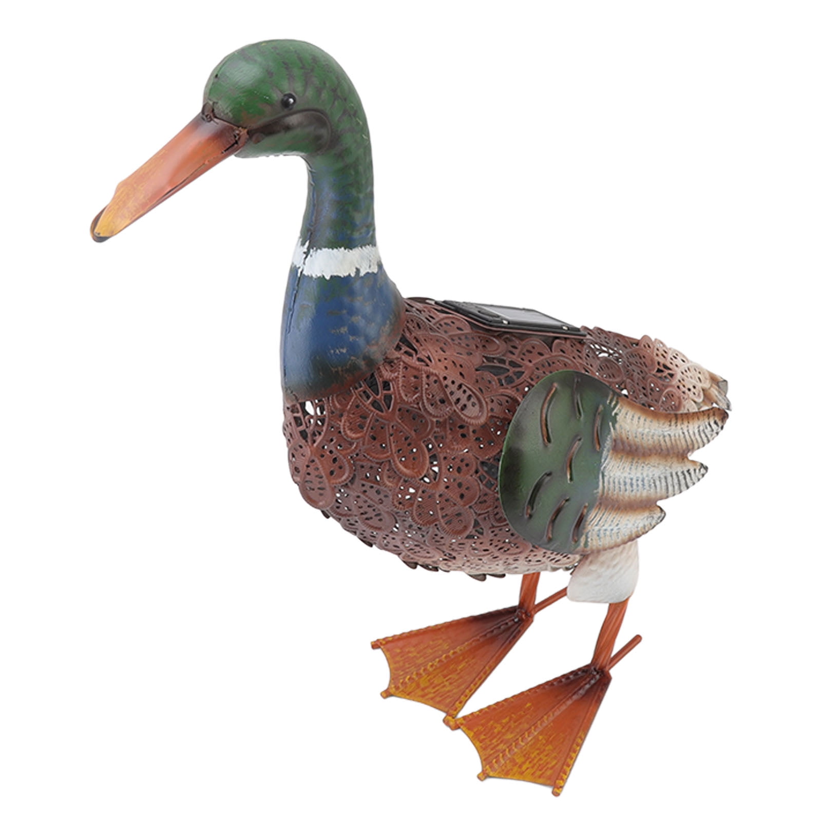 Garden Statues,Real Life Mallard Duck Garden Ornament ,Duck Statue Iron ...
