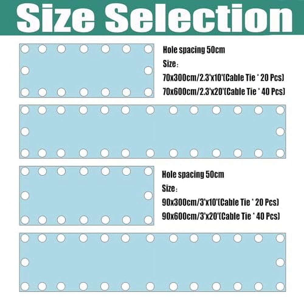 Garden Sun Screen Fabric Shade Net Outdoor Fence Netting Screening ...