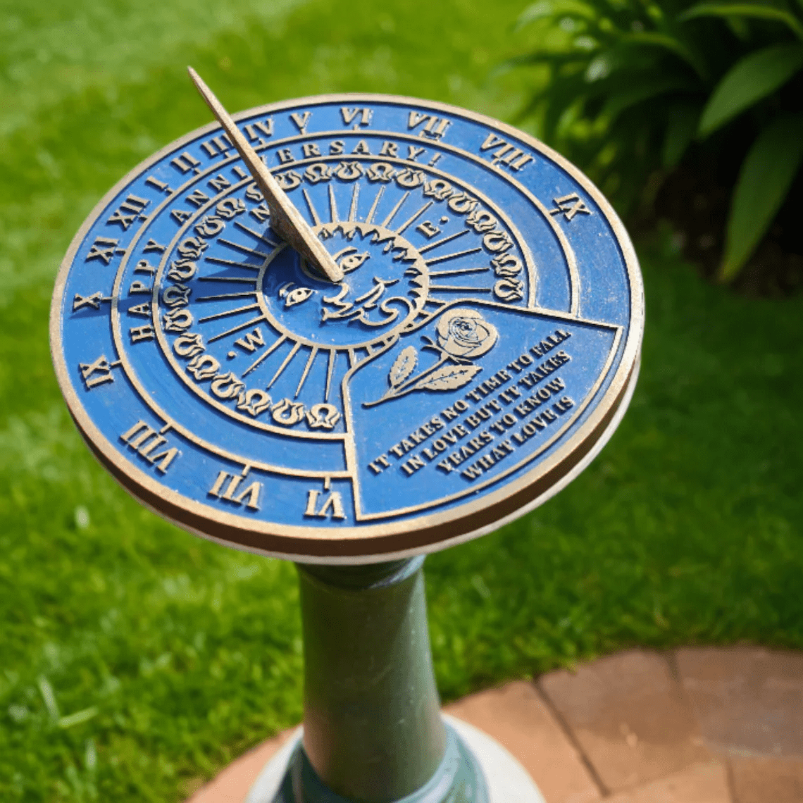 Garden Sundial A perfect personal gift to tell someone you love Gift ...
