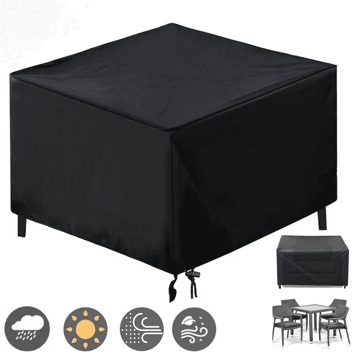 Garden Table Covers Waterproof Garden Furniture Cover Square Cover for ...