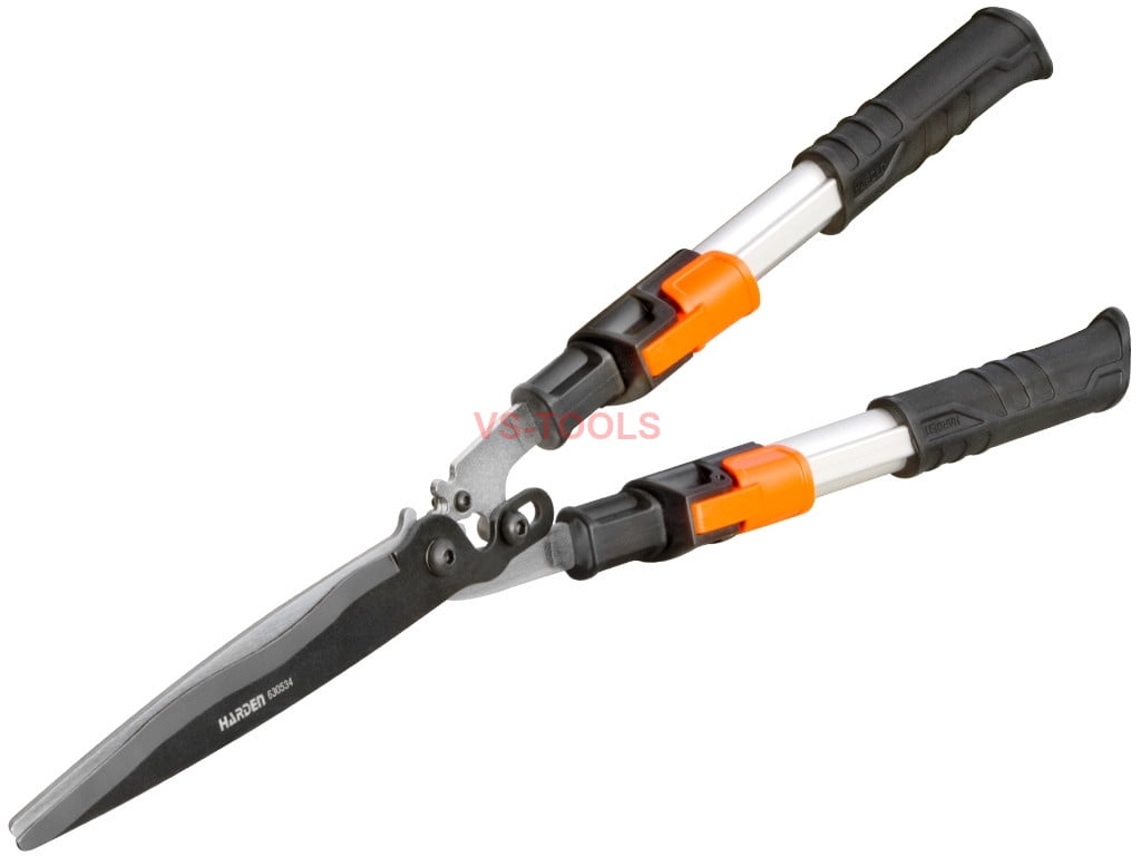 Garden Telescoping Hedge Shears Branches Extendable Trimmer Scissors ...