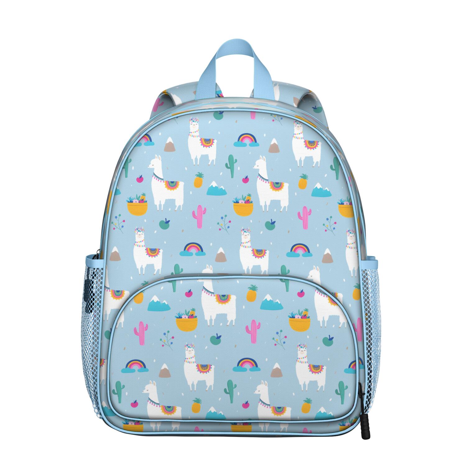 Garden Themed Ergonomic Backpack with Watercolor Butterfly Art ...