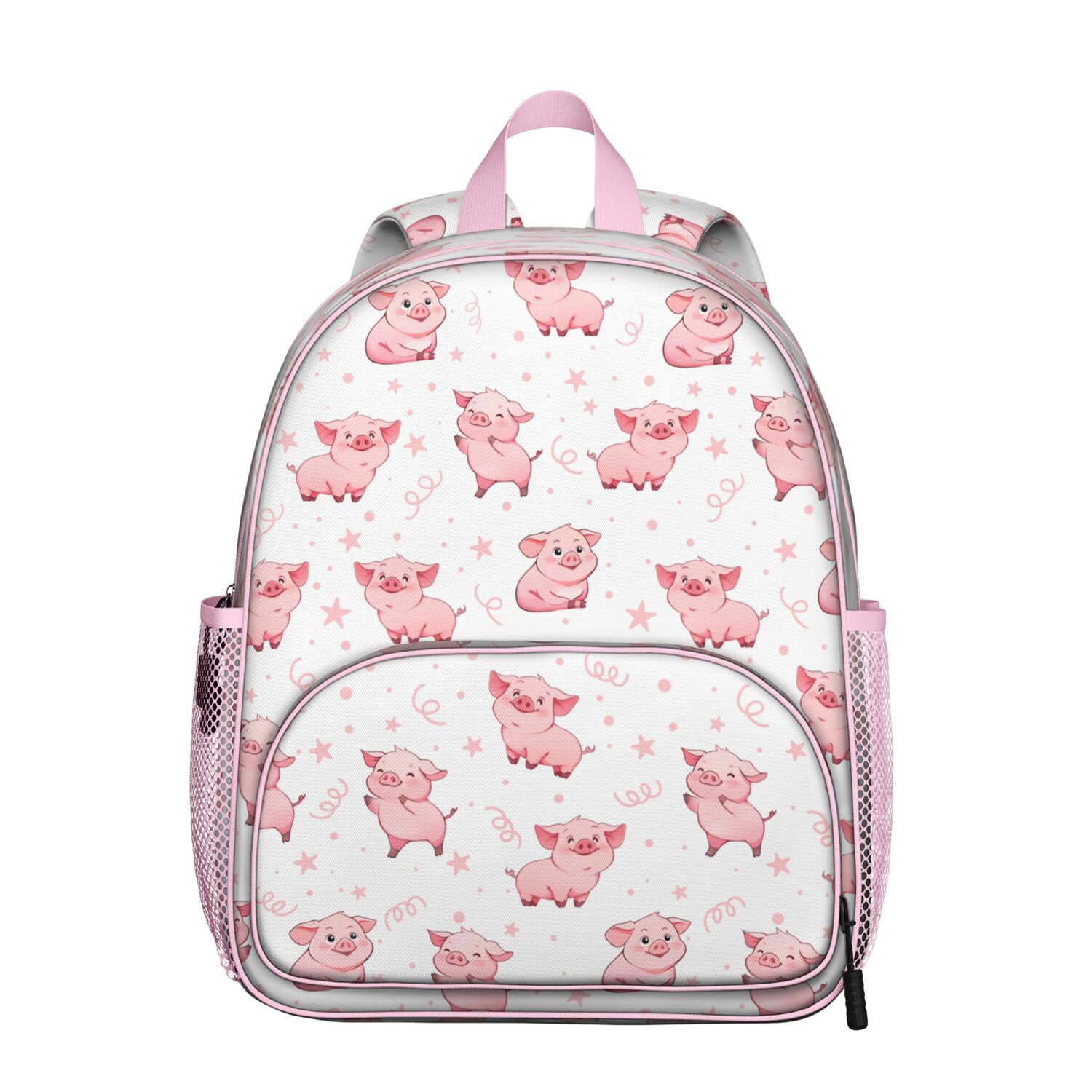 Garden Themed Ergonomic Backpack with Watercolor Butterfly Art ...
