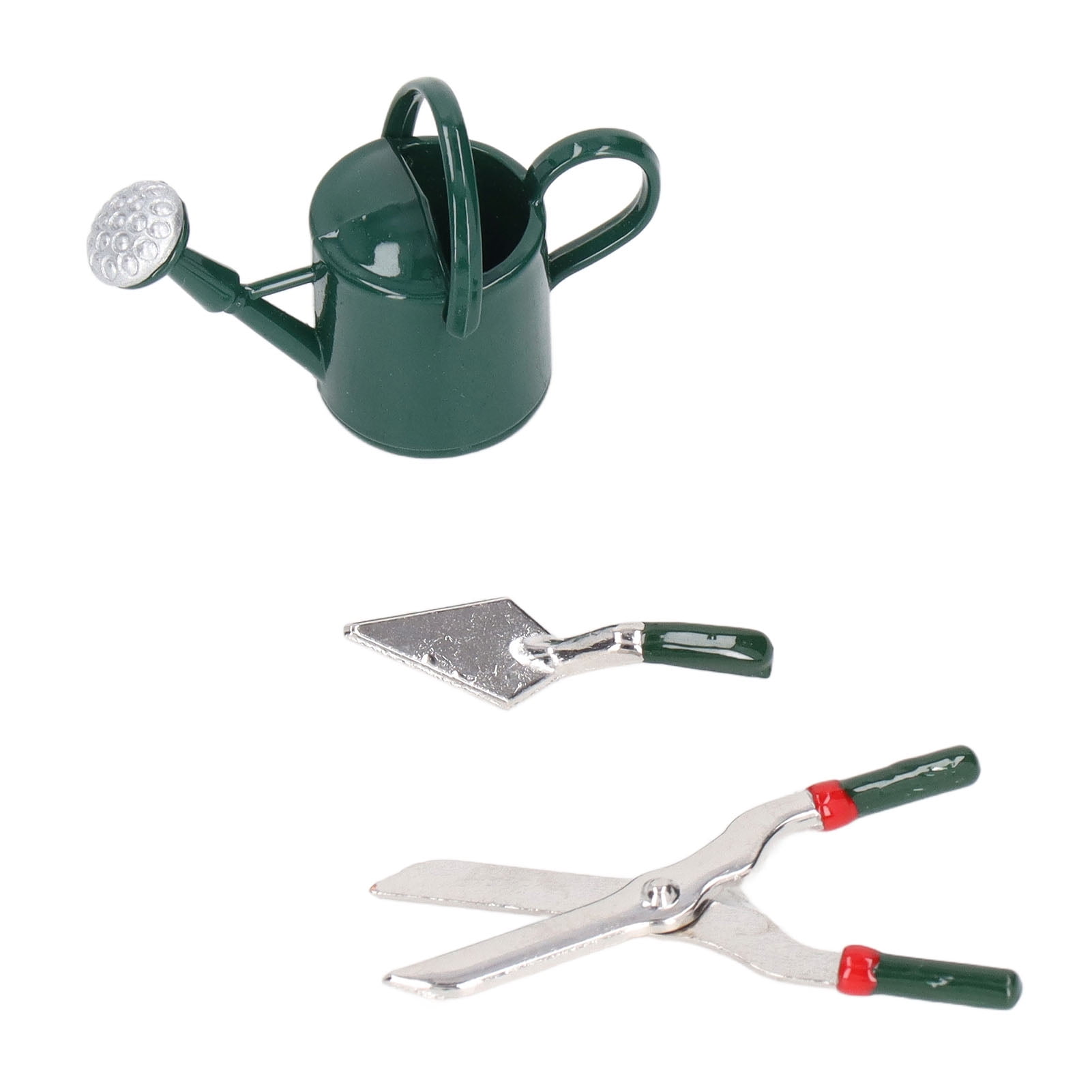 Garden Tool 1:12 Watering Can Spade Scissors Miniature Gardening Tools ...