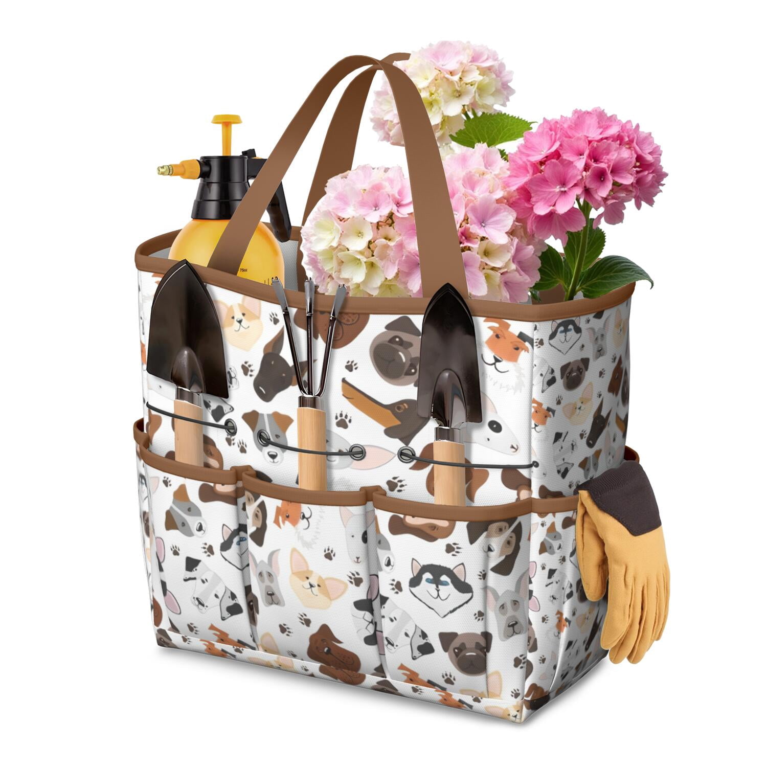 Garden Tool Bag,Dachshund Dog Boston Terrier Dog Garden Tool Organizer ...