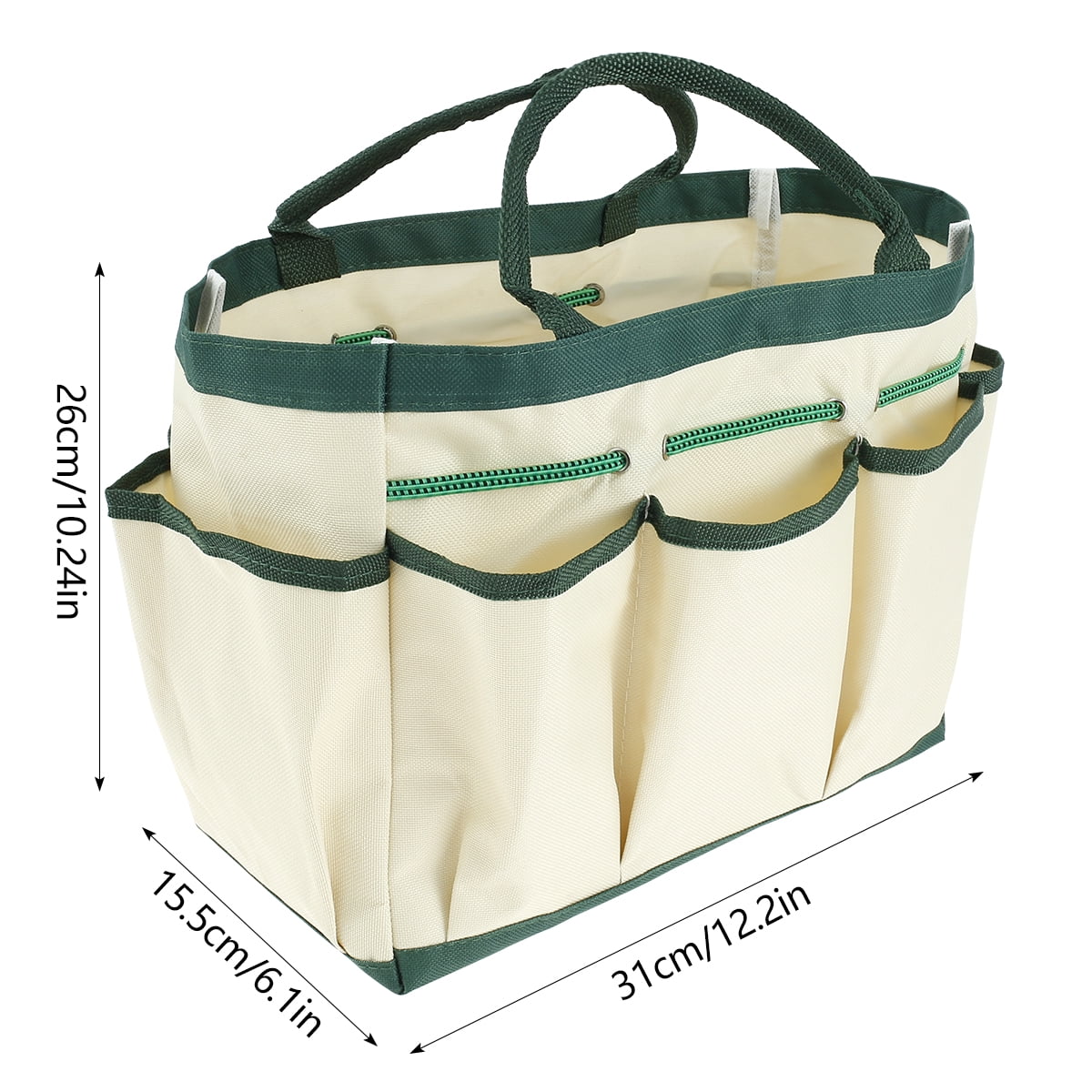 Garden Tool Bag, Garden Tote Storage Bag with 8 Pockets, Home Organizer ...