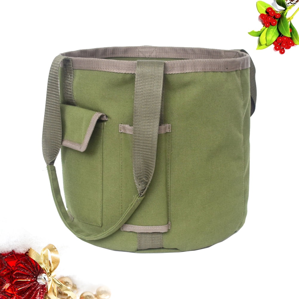 Garden Tool Bag Waterproof Canvas Garden Tote Bag with Pockets Garden ...
