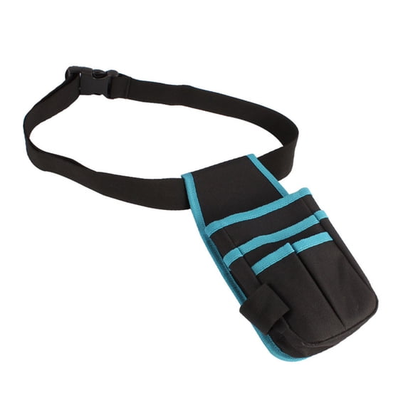ifundom Carpenter Tool Belt Pouch Black Oxford Cloth Multi-Pocket ...