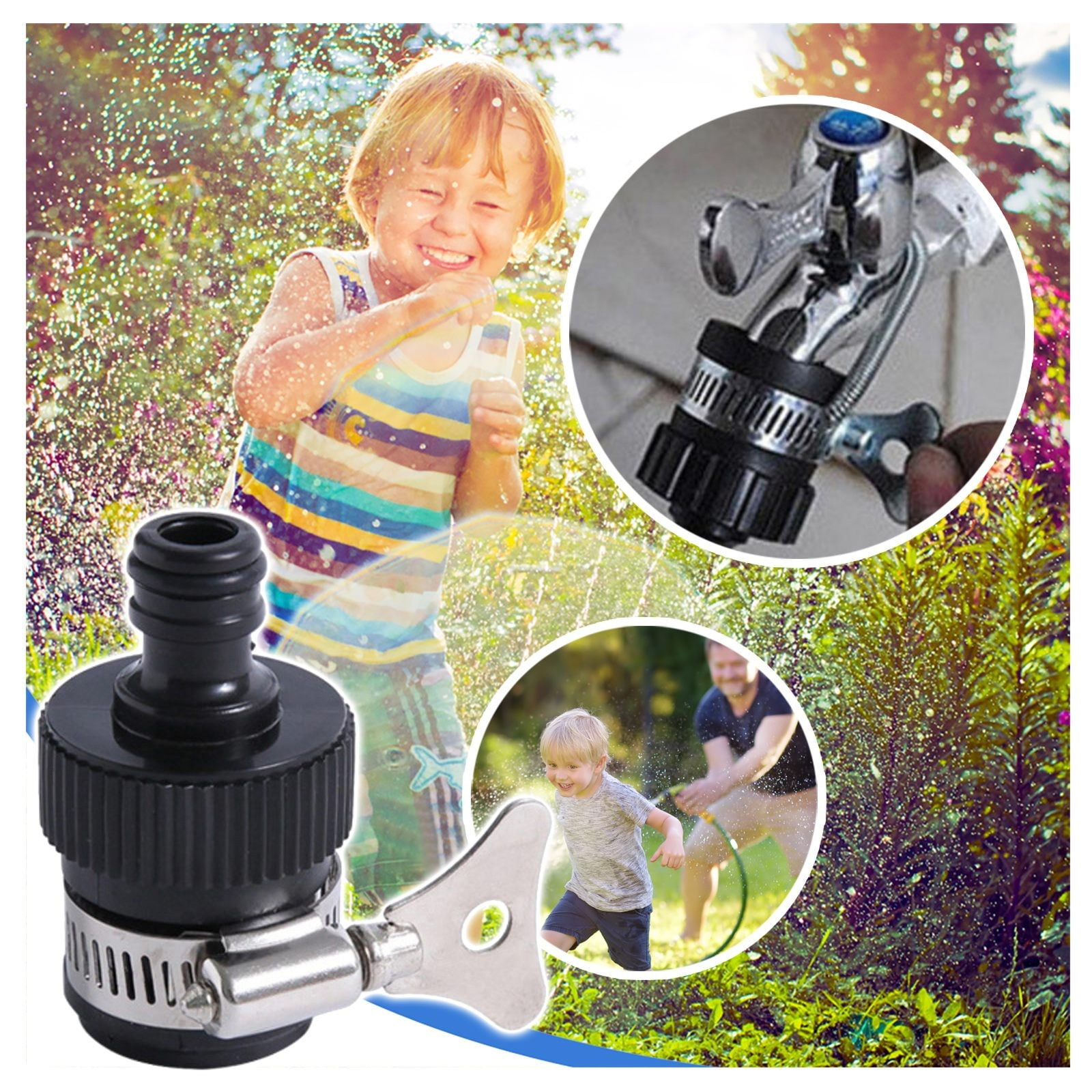 Garden Tool Garden Hose Connector Garden Quick Connector Water Pipe ...