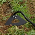 AEASKIEY Steel Hollow Hoe, 55 inch Long Handle Heavy Duty Garden Tool ...