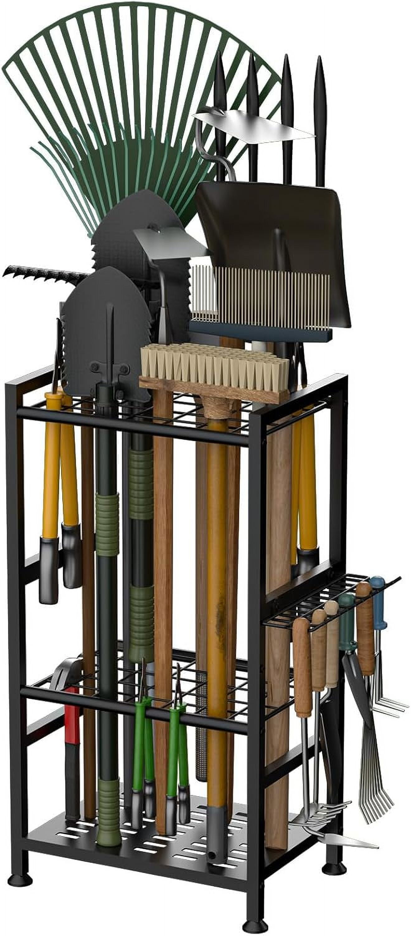 Garden Tool Organizer for Garage, Yard Tool Organizer for Garage ...