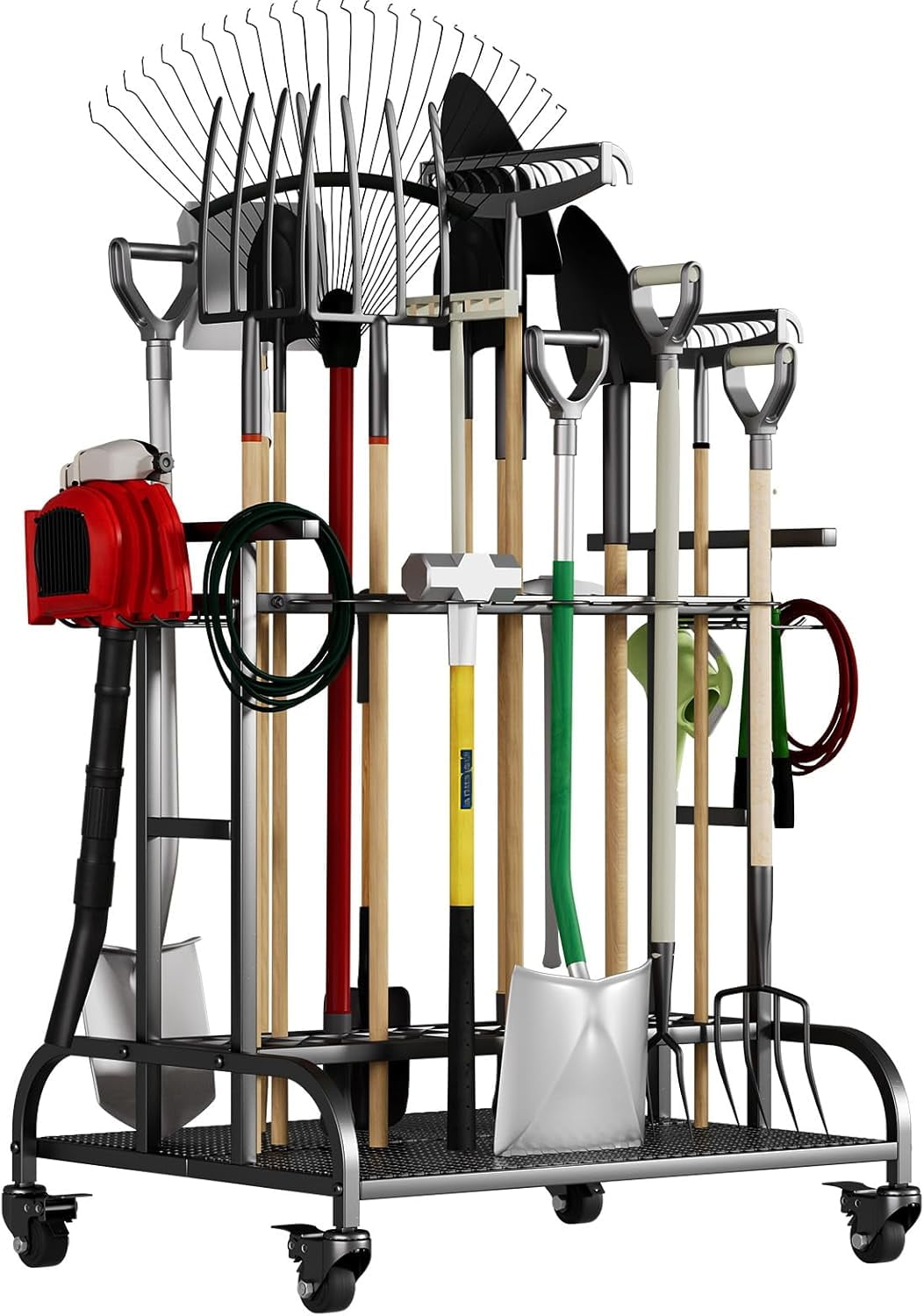 Garden Tool Organizer, Yard Tool Organizer for Garage, Garden Tool ...