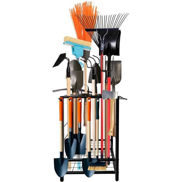 Garden Tool Organizer, Yard Tool Organizer, Yard Tool Tower Rack Metal ...